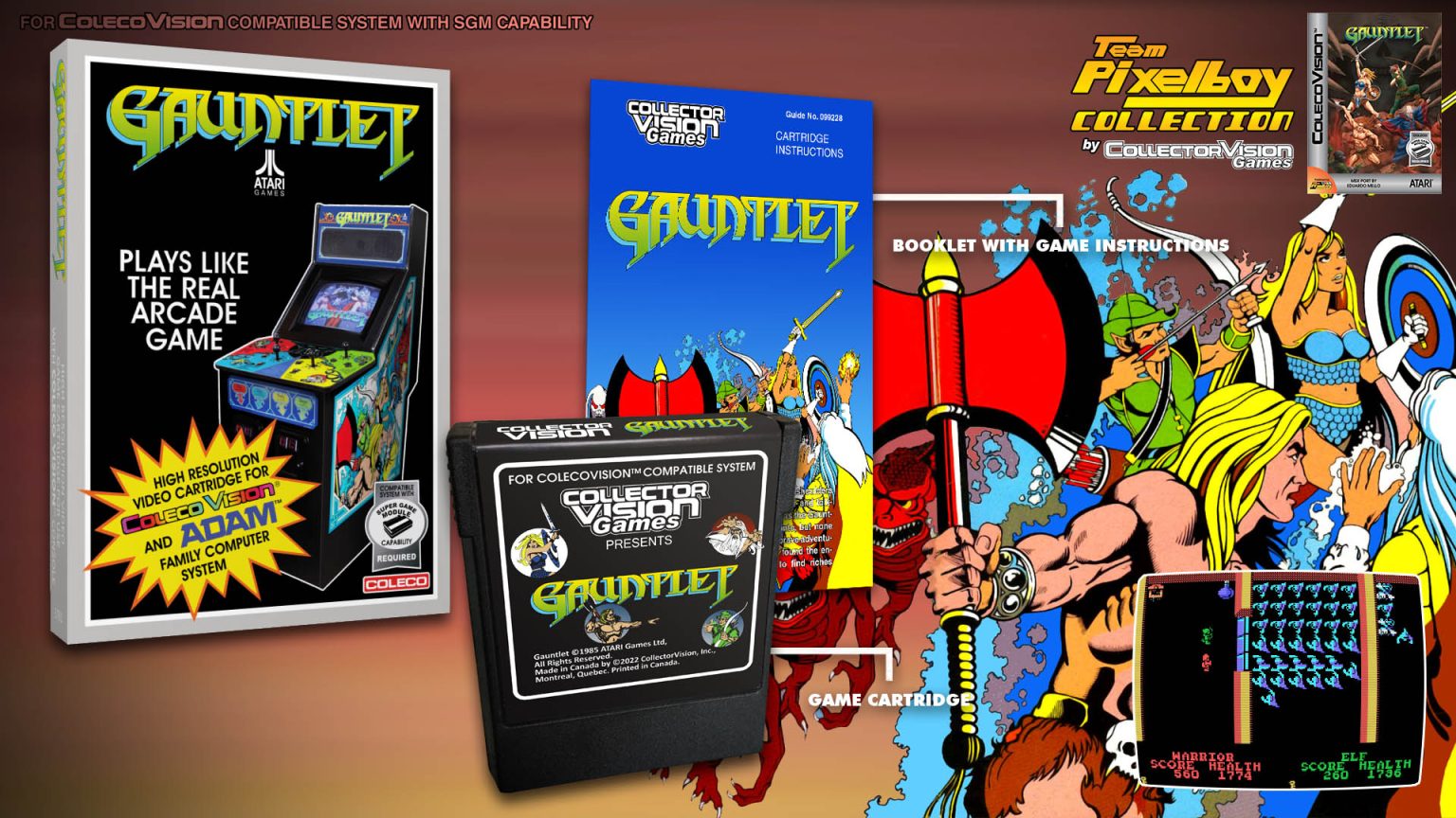 Gauntlet ColecoVision – CollectorVision Games