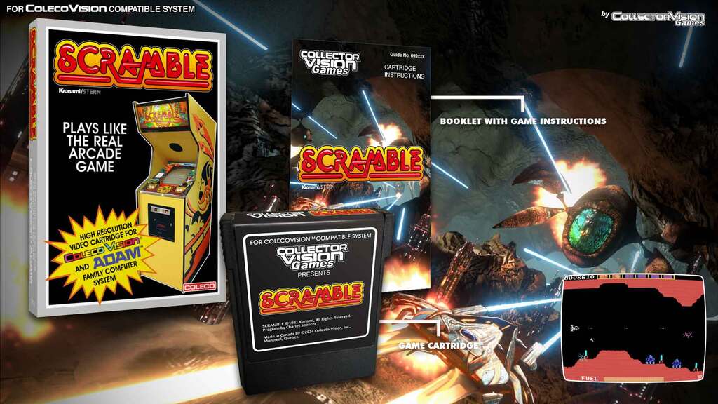 Scramble ColecoVision – CollectorVision Games